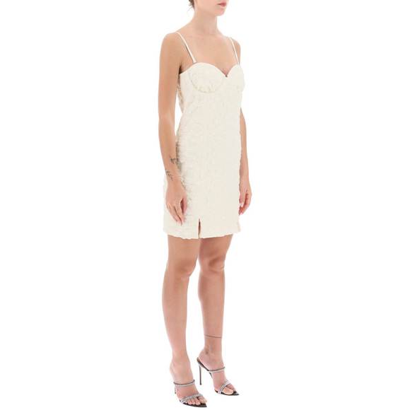 ROTATE | Dresses | Rotate Mini Bustier Dress In Jacquard Fabric | Poshmark
